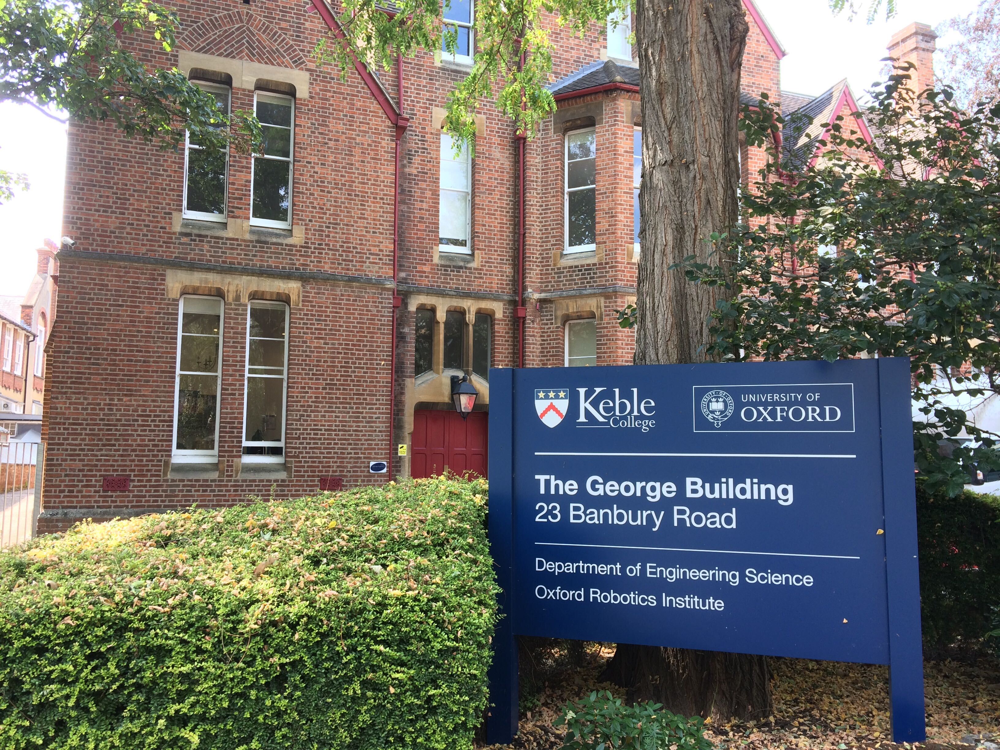 Oxford Robotics Institute University of Oxford contact page